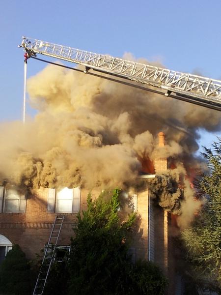 Ladder 77 Assists Lower Providence Twp. FD with Dwelling Fire - Trappe ...