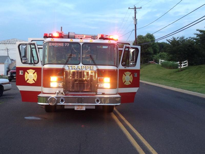 Skippack Twp. Abandon House Fire - Trappe Fire Company