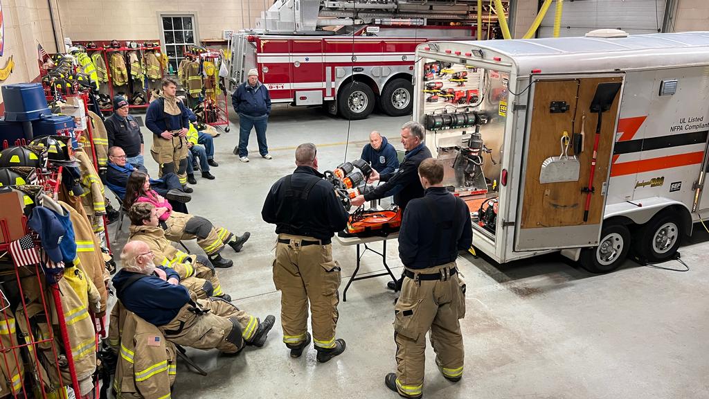 Advanced Vehicle Extrication Training at Station 77 - Trappe Fire Company