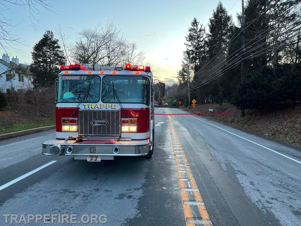 Wind, Ice, and Rain makes Station 77 busy - Trappe Fire Company